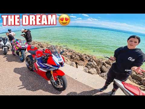 Fireblade Beach Cruise With Friends!