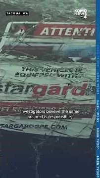 Man covered in blood arrested after windows smashed at Tacoma car lots