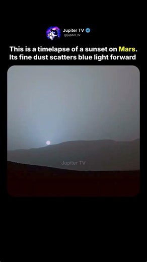 Sunset on Mars – Timelapse 🌌