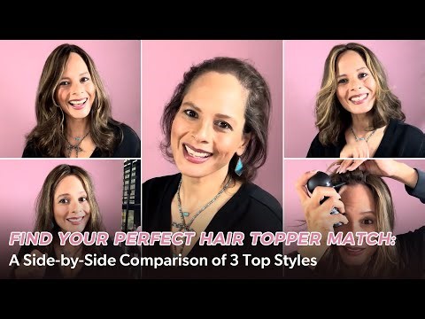Find Your Perfect Hair Topper Match: A Side-by-Side Comparison of 3 Top Styles | UniWigs