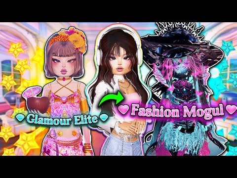 The Video CANT END Until I REACH *FASHION MOGUL* in DRESS TO IMPRESS! (FINALLY RANKING UP!) ⭐
