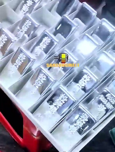 SanSongMelt- Mint Bars Coins Machine Logo Stamping Machine