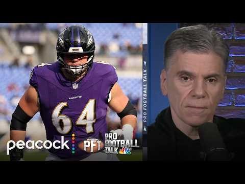 Did Raiders overpay in reported Tyler Linderbaum deal? | Pro Football Talk | NFL on NBC
