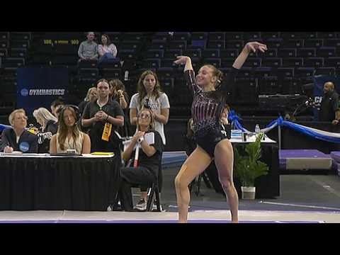 Ana Barbosu 9.950 floor routine at 2026 NCAA regionals!
