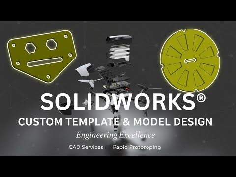 SolidWorks for Beginners: Create Custom Templates, 3D Modeling & Essential Tools (Step-by-Step)