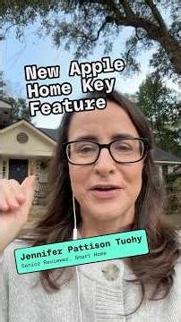 Aqara’s new smart lock is the first to work with Apple’s Hands-free Home Key. #CES2026