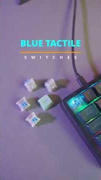 PC Power K68 Keyboard ASMR Unboxing 🔴 Red vs 🔵 Blue Switch Sound Test