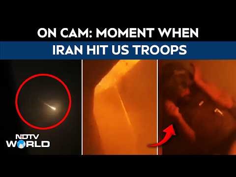 On Cam: Iranian Missile Explodes Right Next To US Troops