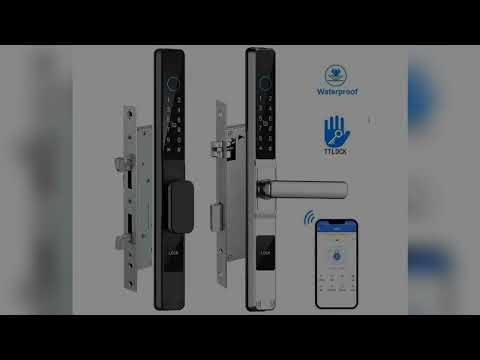 A must-have product! Waterproof Sliding Door Smart Lock TTLock App Alexa Fingerprint Digital Code