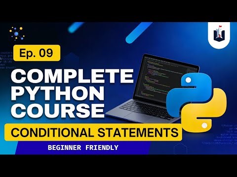 Lecture 9: Python Conditional Statements Explained | Python complete course #coding #cybersecurity