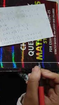 chapter 1 integers maths class 7th example 1