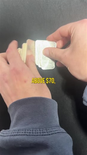 Above $70, silver stacking changes fast. Experienced stackers simplify, favoring recognizable 1oz coins that move quickly under pressure — not pieces that need explaining. When silver runs and dealer premiums explode, smart stackers watch what actually moves on PeerMetals. Stop paying dealer premiums. Stack peer-to-peer on PeerMetals. #SilverPrice #SilverStacking #PhysicalSilver #PeerMetals