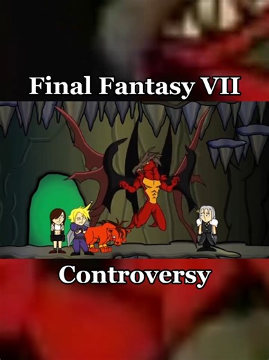 Final Fantasy VII Controversy #finalfantasytiktok #finalfantasy #ffvii #ff7 #sephiroth