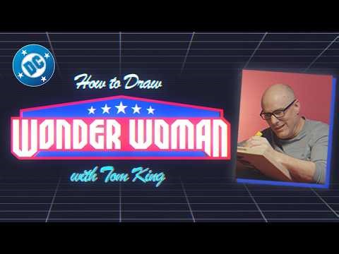 How to Draw Wonder Woman with Tom King 🌟 | DC