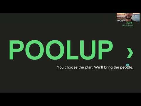 PoolUP Pitch - Create Apps Championship