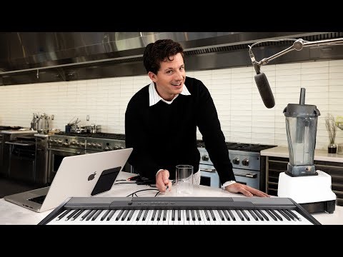Charlie Puth Mixes a Song Using Test Kitchen Appliances