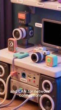 Computer Ports Explained in 40 Seconds 💻 | #Shorts