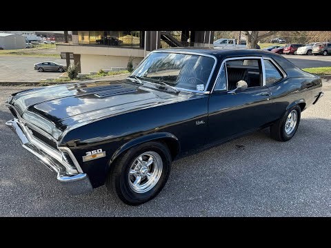 Test Drive 1972 Chevy Nova $25,900 Maple Motors #3430