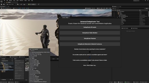 Universal Deduplicator Tool Tutorial - Unreal Engine 5.7 | Parker Hartzler