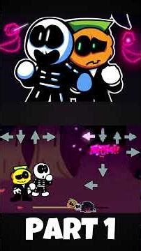 FNF - Corruption: PROJECT RETELLING 2025 [PART 1|Trick or Treat] (FNF MOD) #shorts