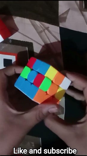 how to solve corners in 3 by 3 Rubik's cube #tranding #viral