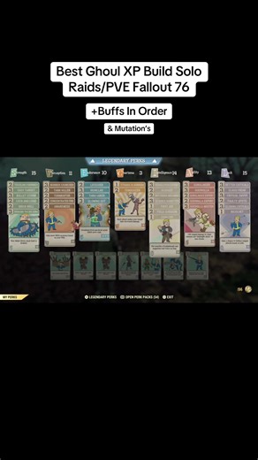 Best Ghoul XP Build for Solo Raids in Fallout 76