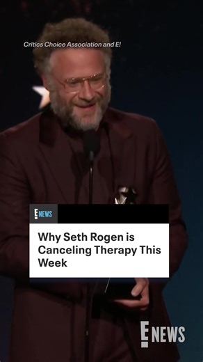 The critics have spoken. 👏 Link in bio for more on Seth Rogen's response to his #CriticsChoice win. #AwardsSeason