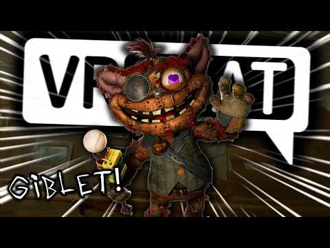 GIBLET LOOKS FOR CHUM CHOMPKINS IN VRCHAT! | Poppy Playtime Chapter 5 | VRChat Funny Moments