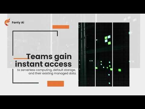 Serverless workspaces allow you to create new Fanty AI