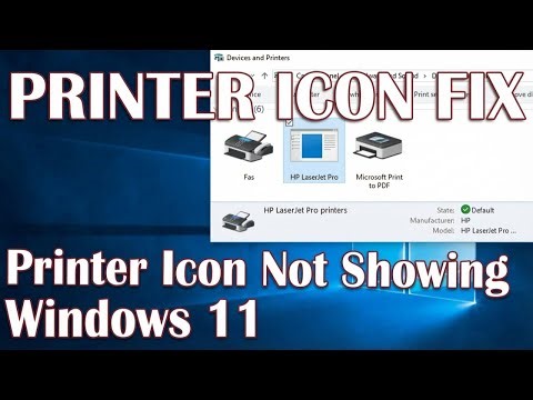 How To Fix Printer Icon Not Showing in Windows 11