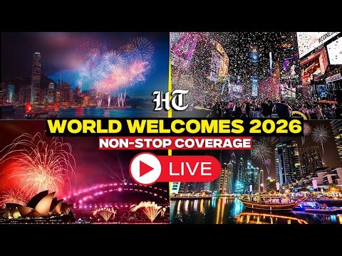 New Year 2026 Celebrations LIVE: World Bid Adieu To 2025 | New Year 2026 Around The World | NY 2026