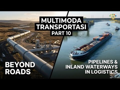 Multimoda Transportasi Part 10 Beyond Roads: The Role of Pipelines & Inland Waterways in Logistics