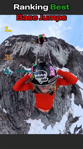 Ranking Best Base Jumps