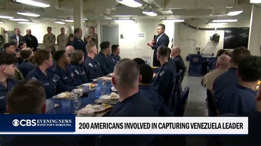 Inside the operation to capture Nicolás Maduro: Around 200 U.S. personnel carried out the raid, with fighter jets and bombers disabling air defenses. Forces stopped Maduro before he reached a safe room. https://cbsn.ws/4swvUG0 | CBS News