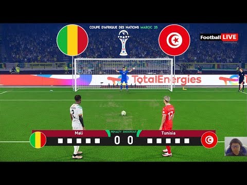 MALI vs TUNISIE - Penalty Shootout | Coupe d'Afrique des Nations 2025 CAN | eFootball PES