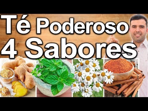 TE 4 SABORES - Jengibre, Canela, Manzanilla y Hierba Buena- ¿Cómo Se Prepara Y Para Qué Sirve