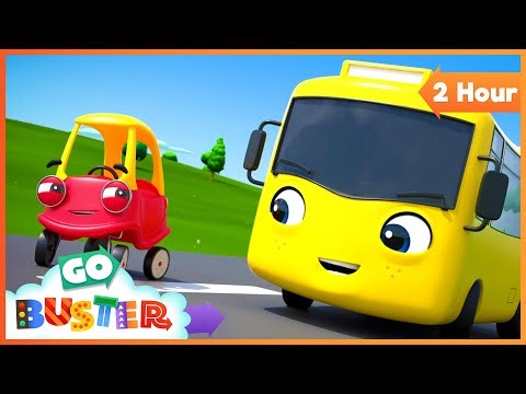 Schoolbus Lessons! | Go Learn With Buster | Videos for Kids