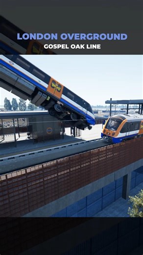 London Overground Train Crashes #2 | Gospel Oak – Barking | Train Sim World 6