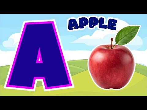 Alphabet Phonics Song - A is for Apple 🍏 | Sing 🎤 and Dance 💃 on Educational Videos - Let's Learn