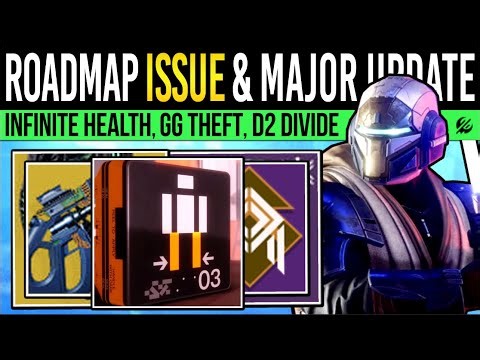 Destiny 2: ROADMAP PROBLEMS & MAJOR UPDATES! Bael RETURN, Infinite Health, Thief Guardian, D1 Map