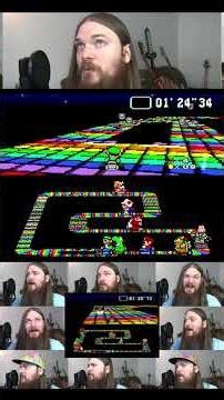 Super Mario Kart 🎵 Rainbow Road Acapella!