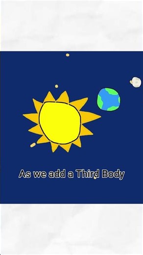 Simulating 3-Body Problem In 3D!! #physics simulation #science #gravity simulation