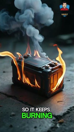 Why Electric Car Lithium Battery Fires Burn for Hours Even with Thousands of Liters of Water