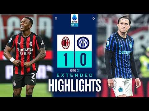 MILAN-INTER 1-0 | EXTENDED HIGHLIGHTS | SERIE A 2025/26
