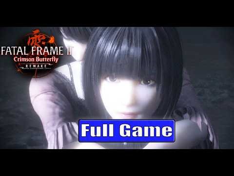 FATAL FRAME 2 CRIMSON BUTTERFLY REMAKE Full Game Gameplay Walkthrough No Commentary 4K60FPS