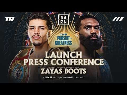 Xander Zayas vs Jason 'Boots' Ennis Launch Press Conference