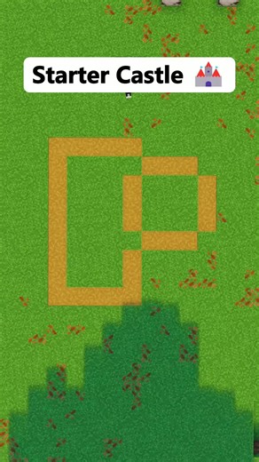 Building a Simple Starter Castle in Minecraft