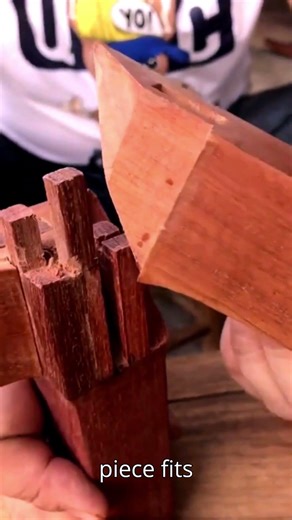 Watch Expert Wood Joinery Techniques #craftsmanship #woodworking #skills #satisfying #diy #asmr