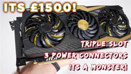 MSI RTX 2080 Ti Lightning Z review - The £1500 triple slot RTX monster!