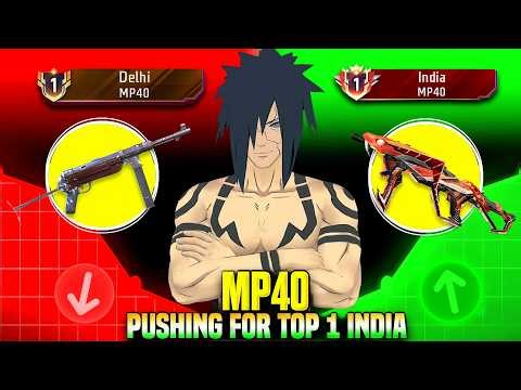 Pushing Top 1 Title In Mp40 | Free Fire Solo Rank Pushing With Tips And Tricks | Ep-3